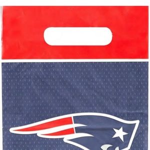 NFL | Party Supplies | Nfl New England Patriots Favor Bags | Poshmark